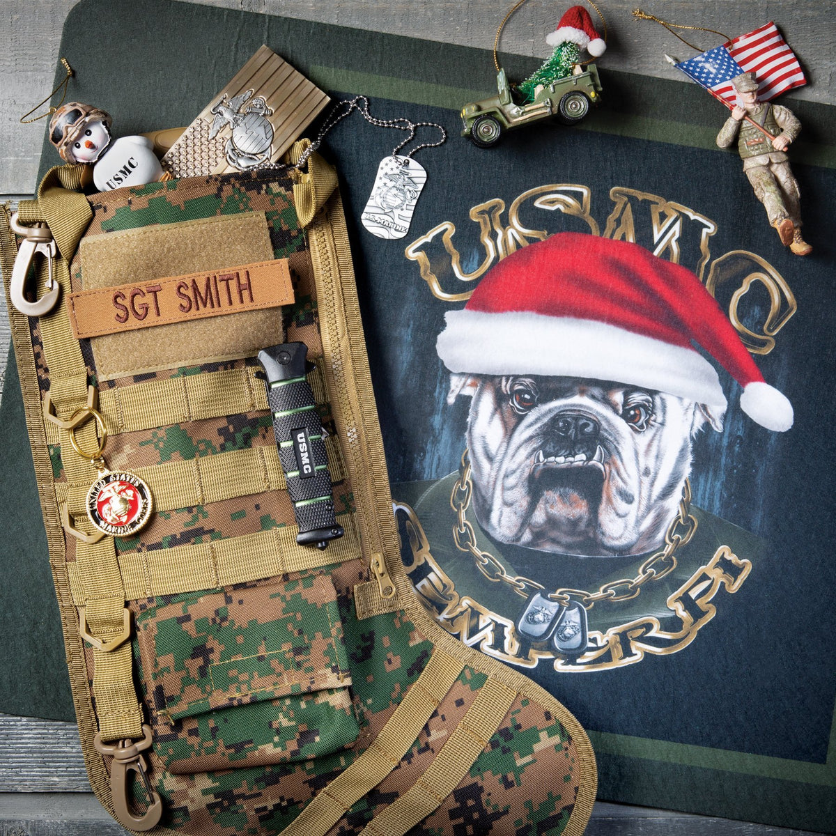 Officially Licensed USMC Christmas Ornaments & Gifts – SGT GRIT