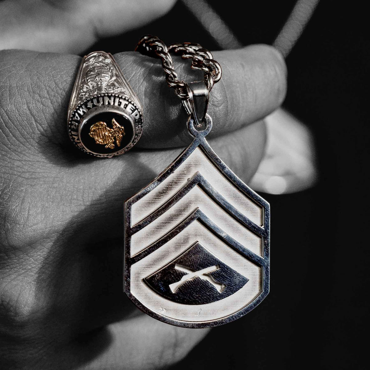 Officially Licensed USMC Jewelry - SGT GRIT