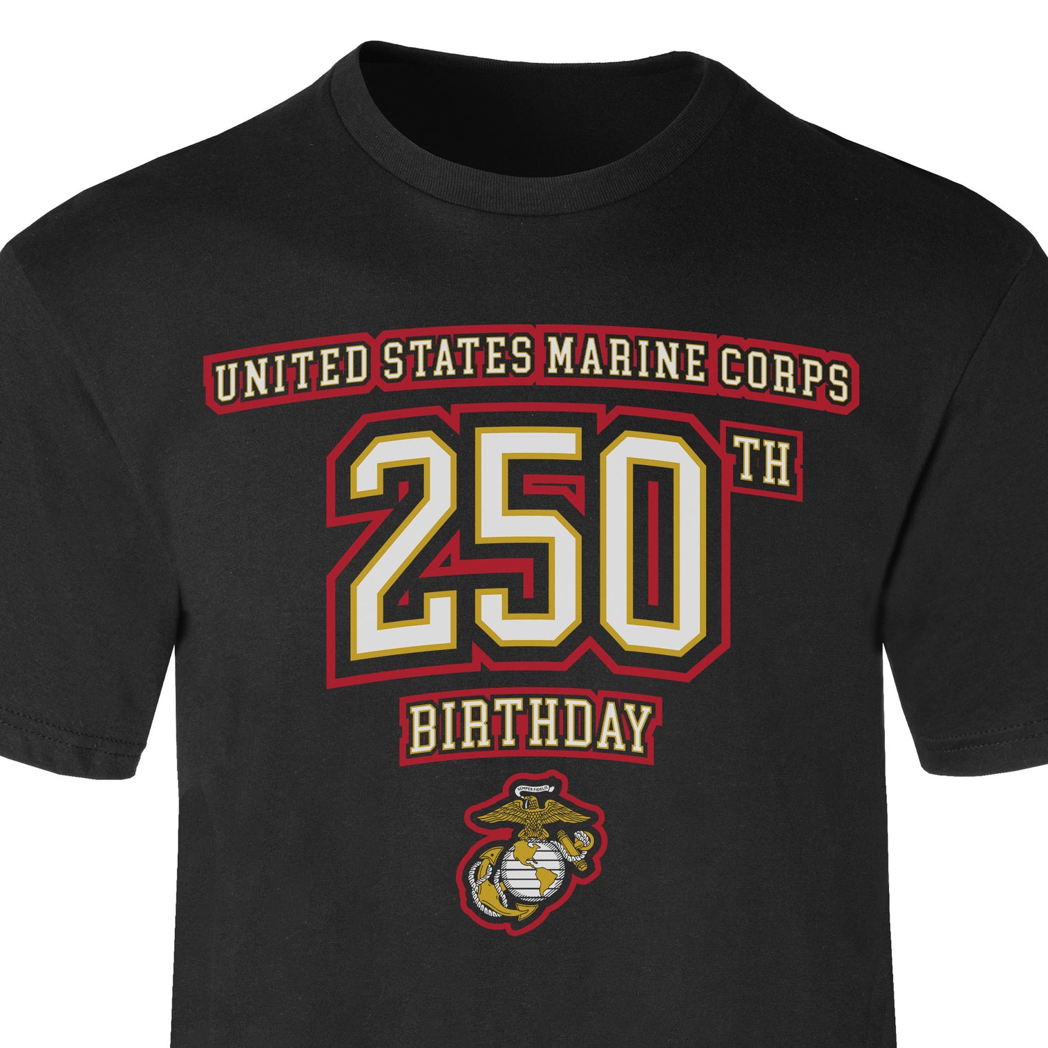 USMC 250th Birthday Athletic T-Shirt | Marine Corps Pride – SGT GRIT