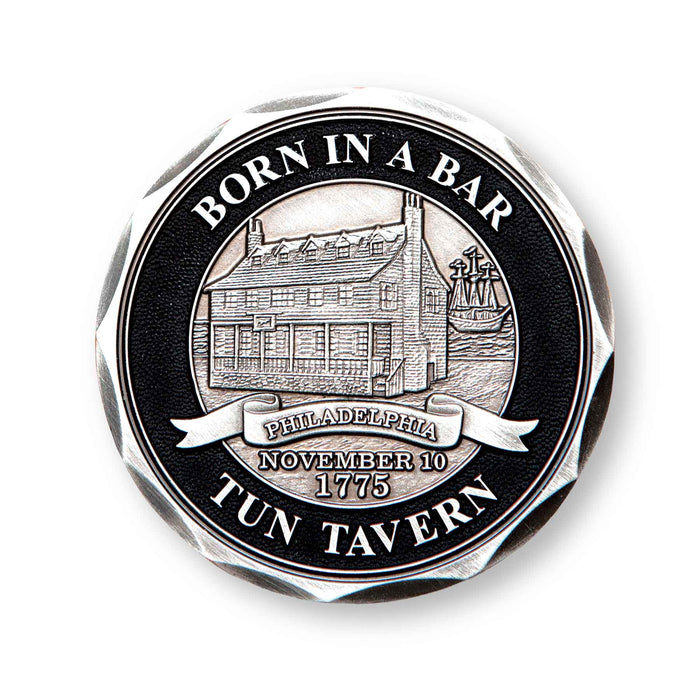 Tun Tavern Born In A Bar Challenge Coin — SGT GRIT