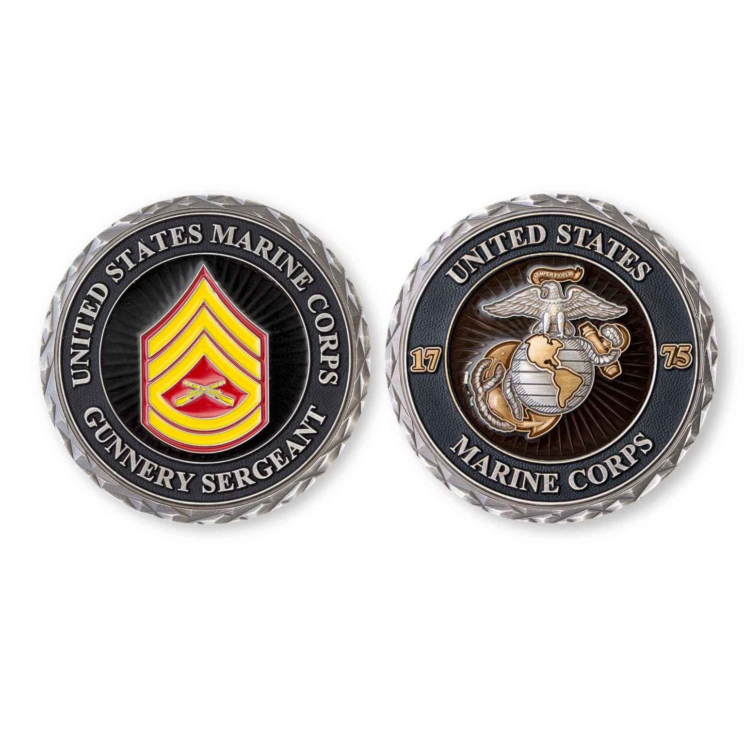 Officially Licensed USMC Coins — SGT GRIT