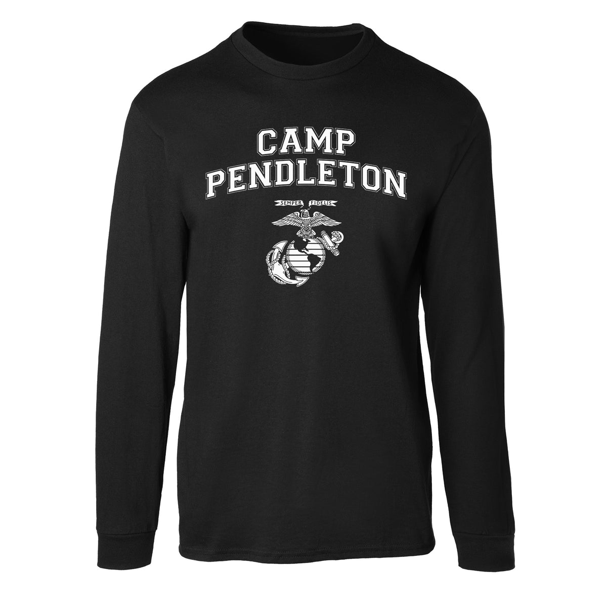 Marine Corps Base Collegiate EGA Long Sleeve T-Shirt – USMC – SGT GRIT
