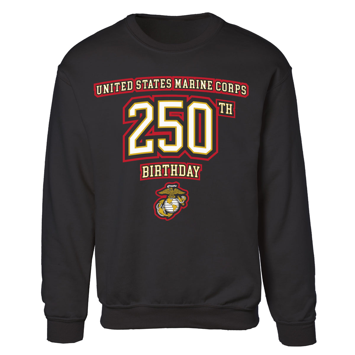USMC 250th Birthday Athletic Sweatshirt | Marine Corps Pride – SGT GRIT