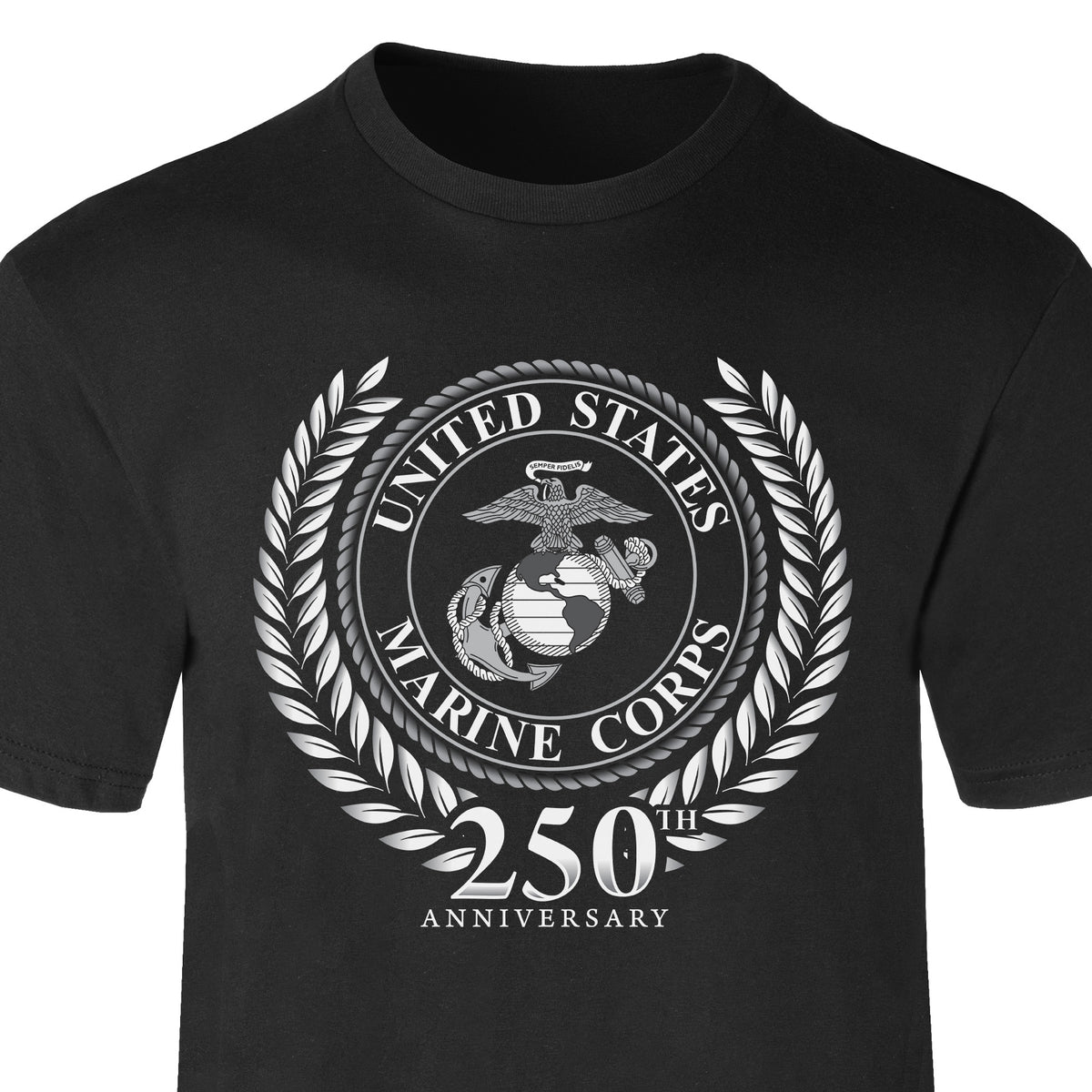 USMC 250th Anniversary Grayscale T-Shirt | Marine Corps Pride – SGT GRIT