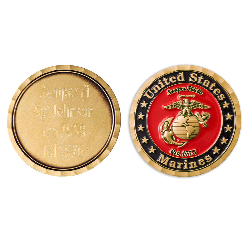 Officially Licensed USMC Coins – SGT GRIT