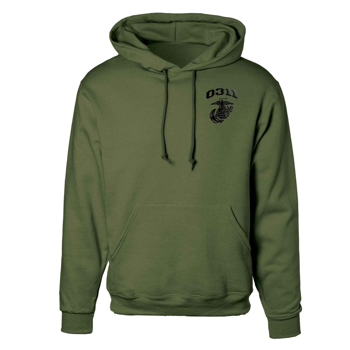 Marine Corps MOS Embroidered Hoodie | Custom USMC Apparel – SGT GRIT