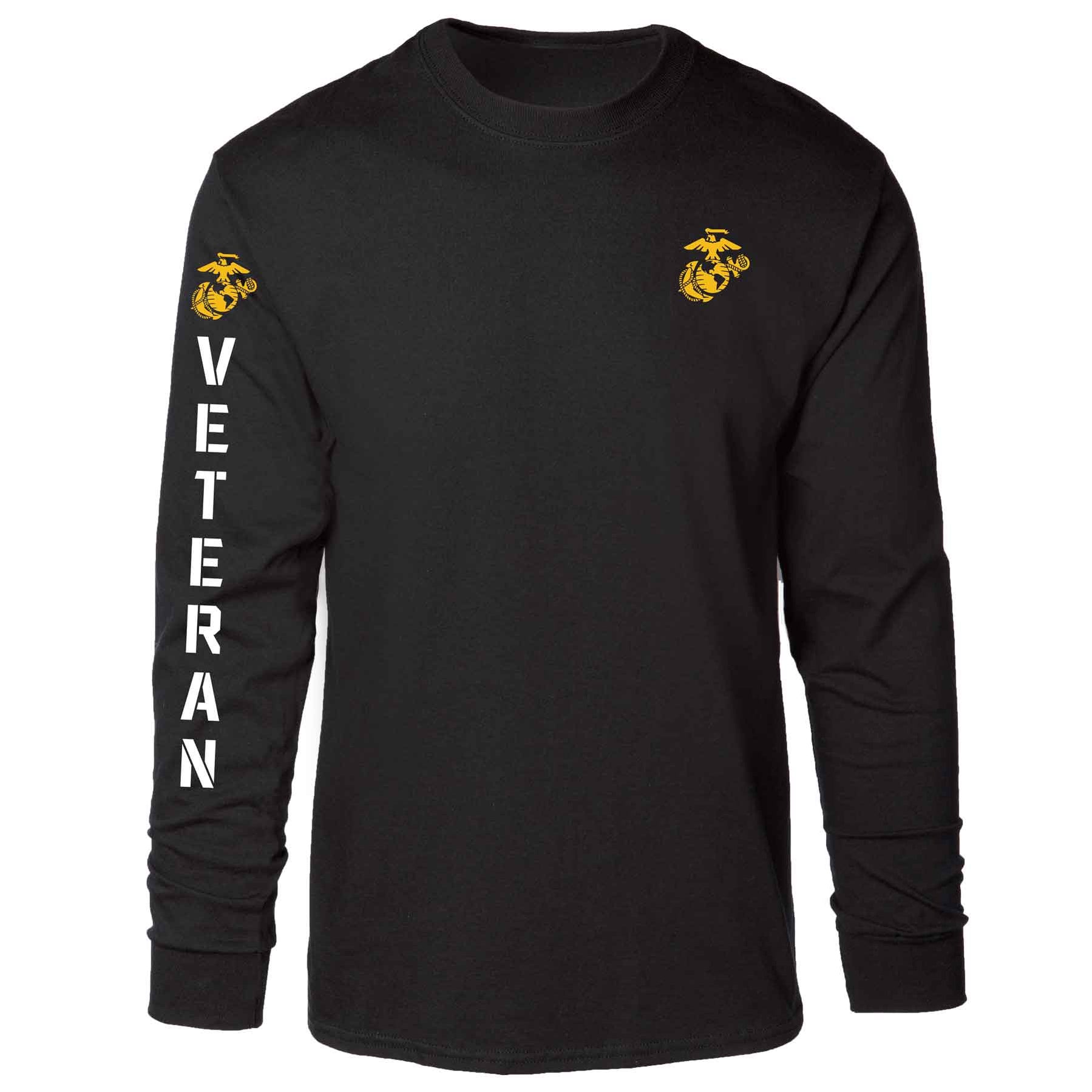Marines Yellow Footprints Long Sleeve — SGT GRIT