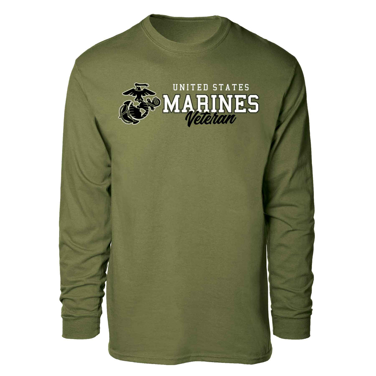 USMC Veteran Script Long Sleeve – SGT GRIT
