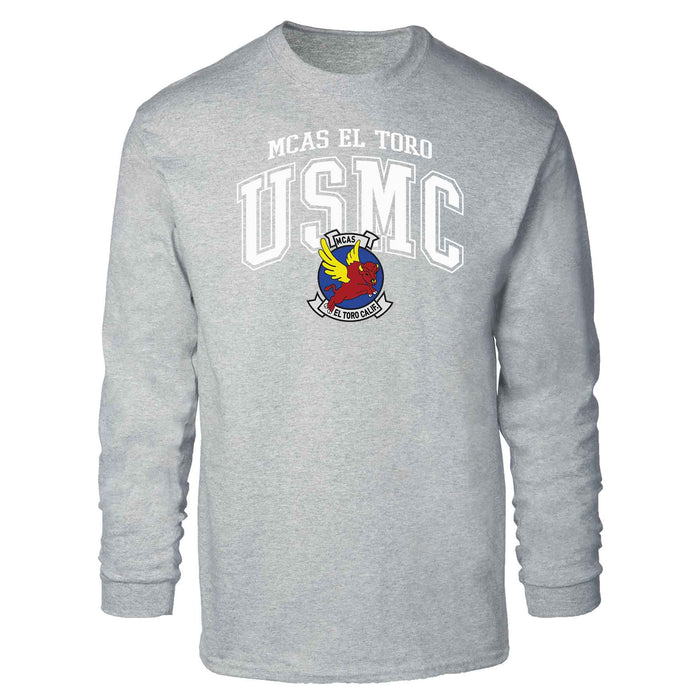 MCAS El Toro Patch Arched Graphic Long Sleeve Shirt — SGT GRIT