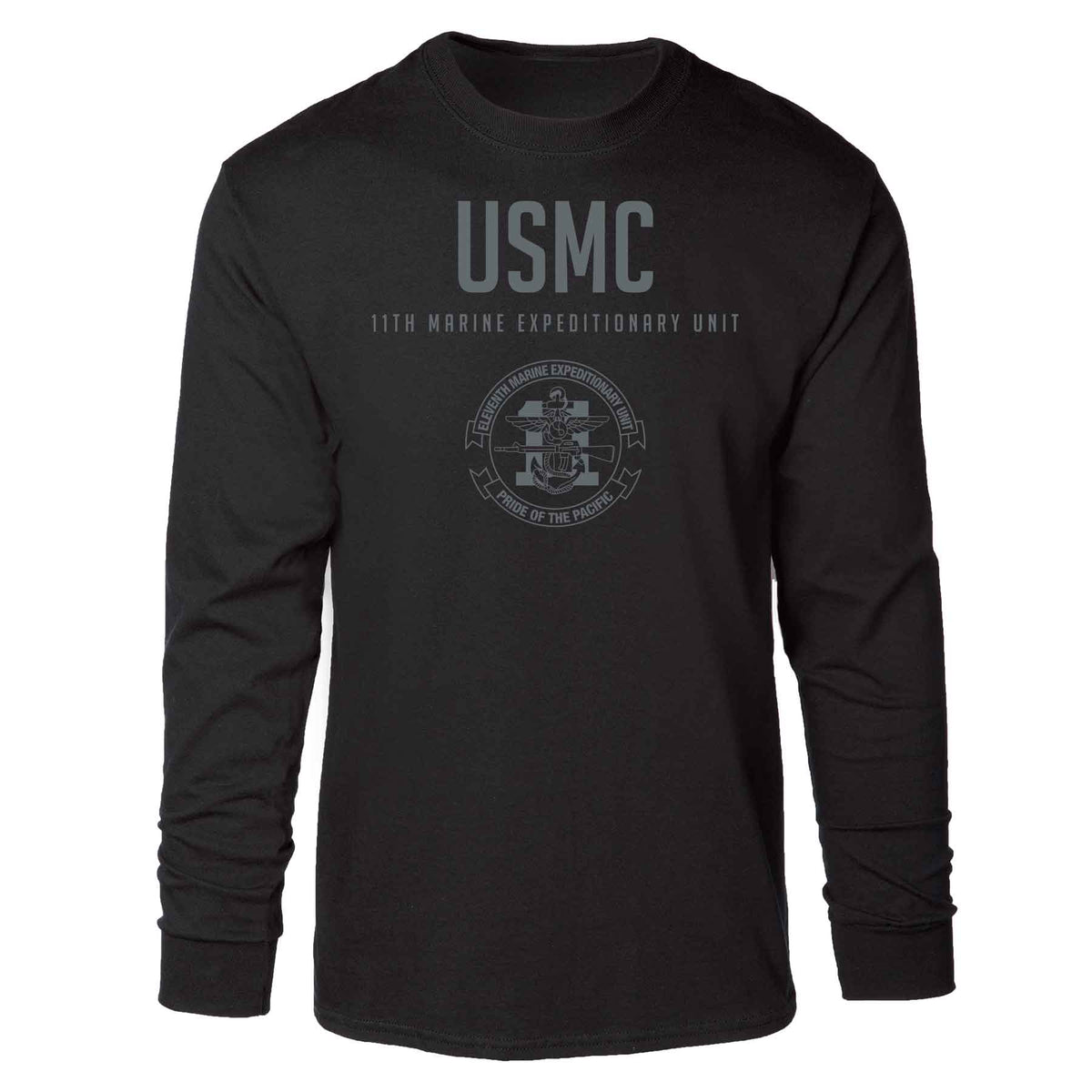 11th MEU Pride Of The Pacific Patch Tonal Long Sleeve T-shirt – SGT GRIT
