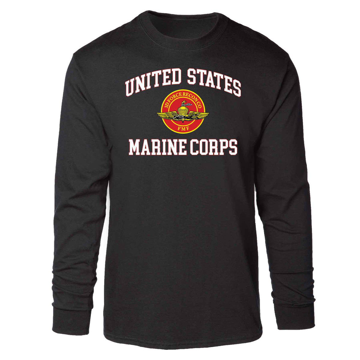3rd Force Recon FMF Patch Long Sleeve Graphic T-shirt. – SGT GRIT