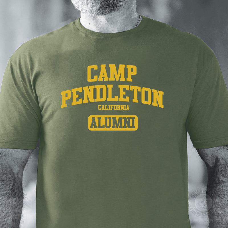 Marine Corps Base Collegiate Alumni T-Shirt – USMC – SGT GRIT