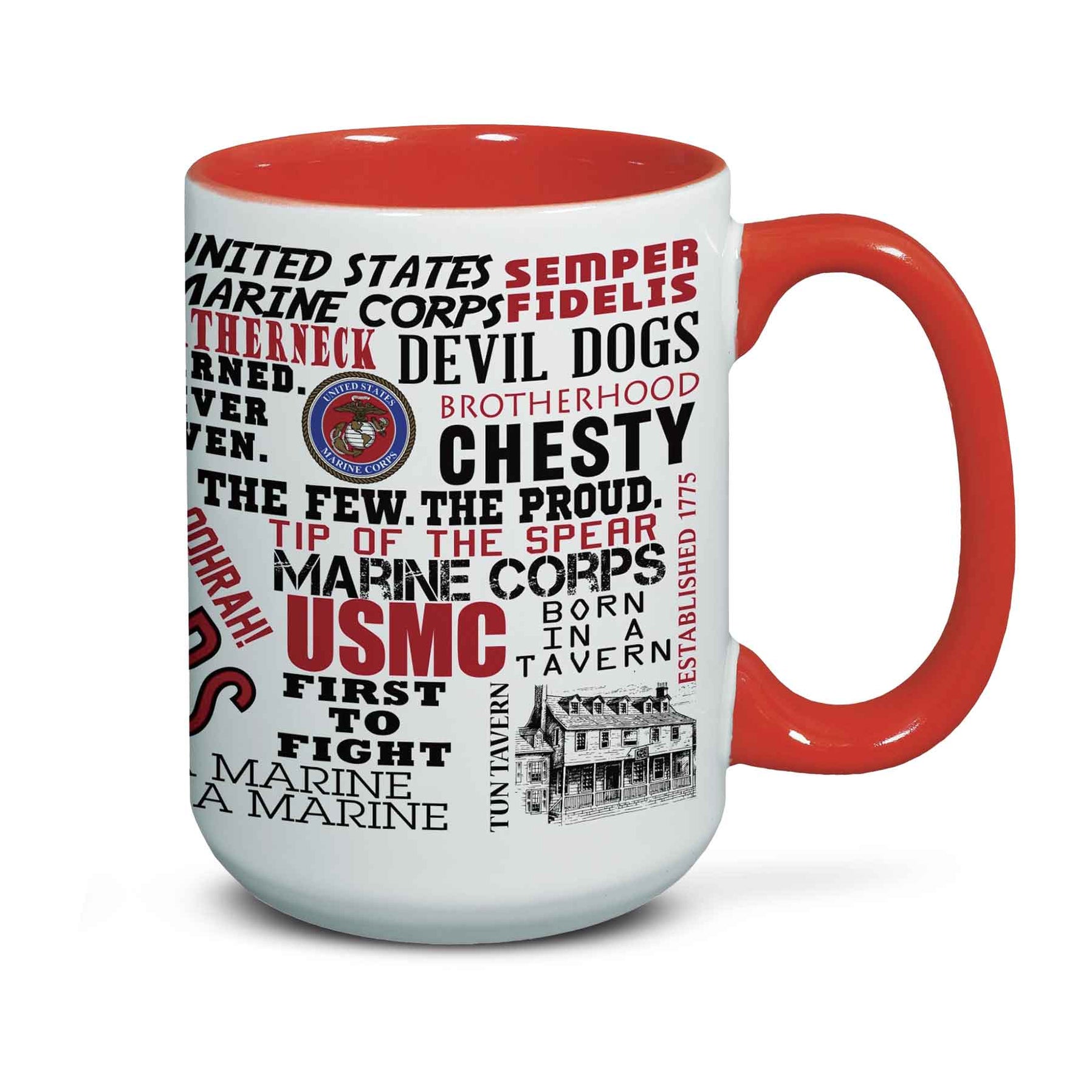 Marine Corps Coffee Cups, Mugs - SGT GRIT
