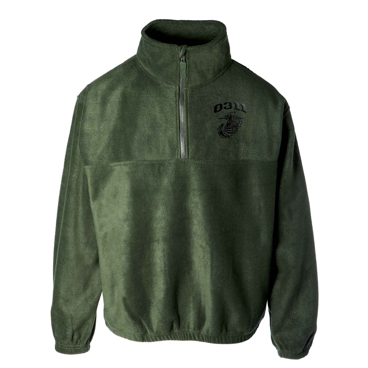 Marine Corps MOS Fleece Quarter Zip | Custom USMC Apparel – SGT GRIT