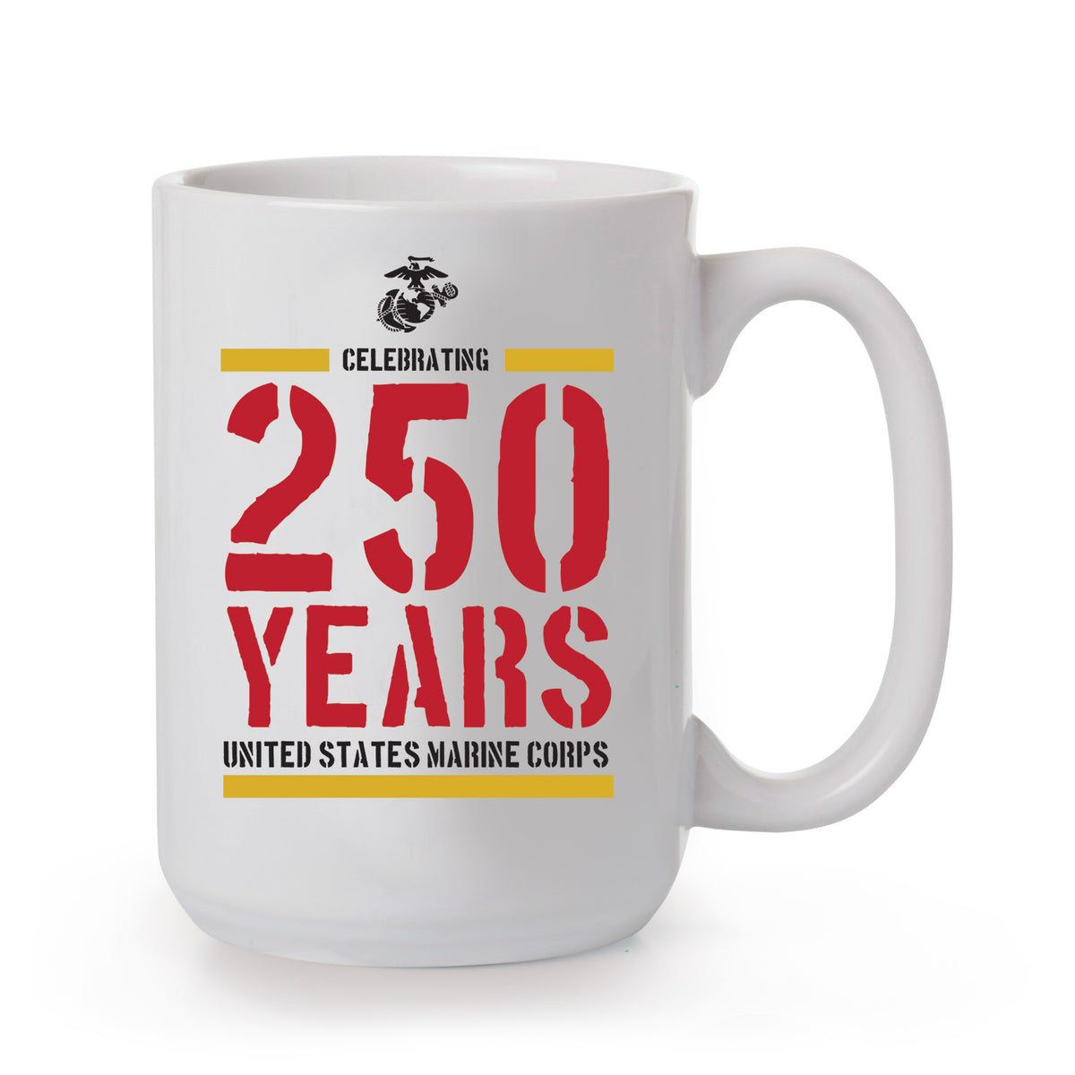 USMC Celebrating 250 Years Mug | Marine Corps 250th Anniversary – SGT GRIT