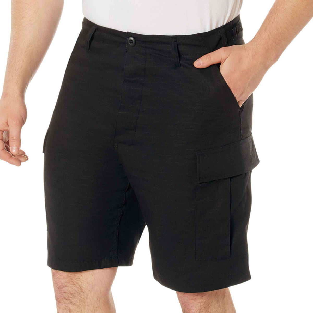 Tactical Cargo Shorts- Black- Ultimate Durability & Comfort – SGT GRIT