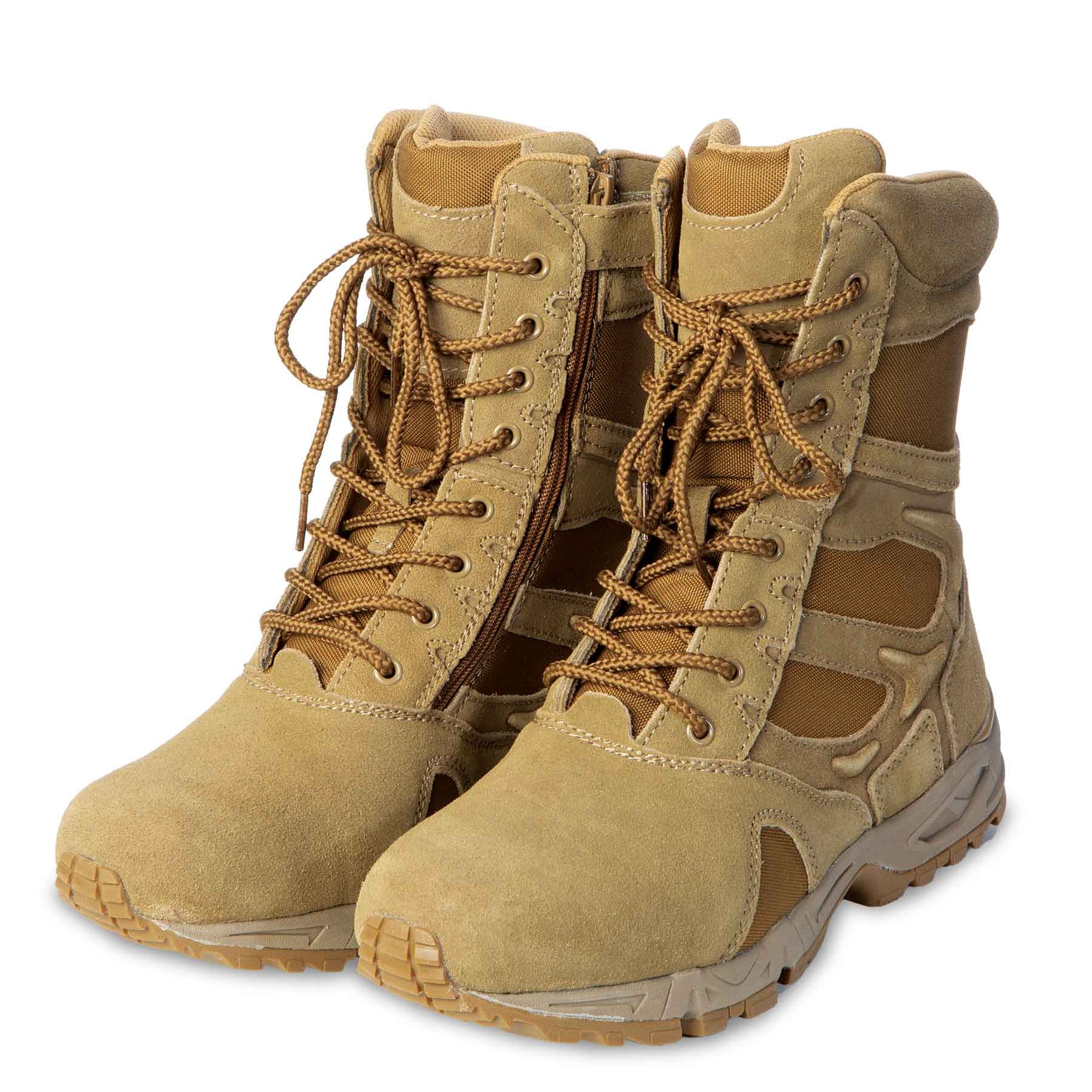 Forced Entry Deployment Boots With Side Zipper — SGT GRIT