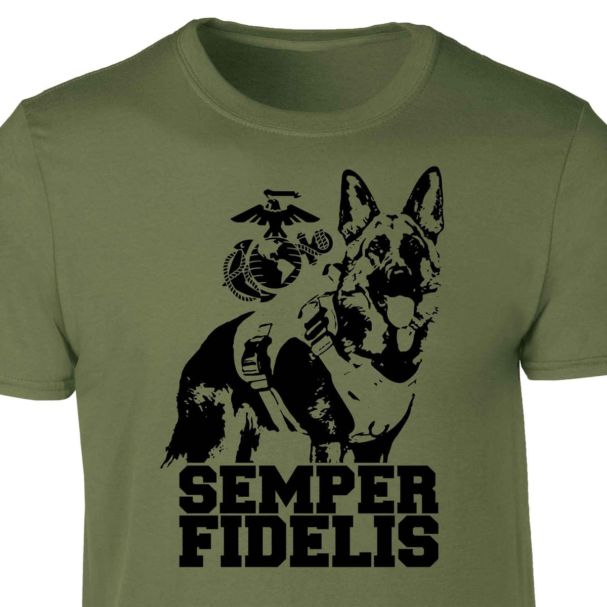 Marine Corps K-9 T-shirt - SGT GRIT