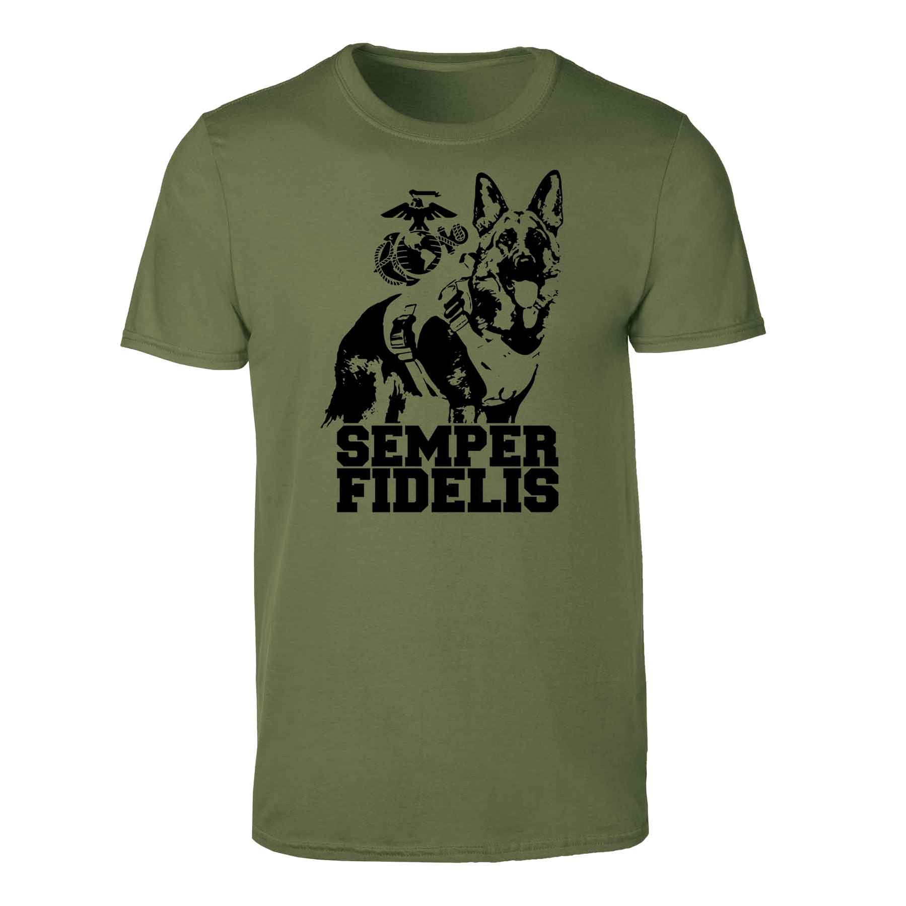 Marine Corps K-9 T-shirt - SGT GRIT