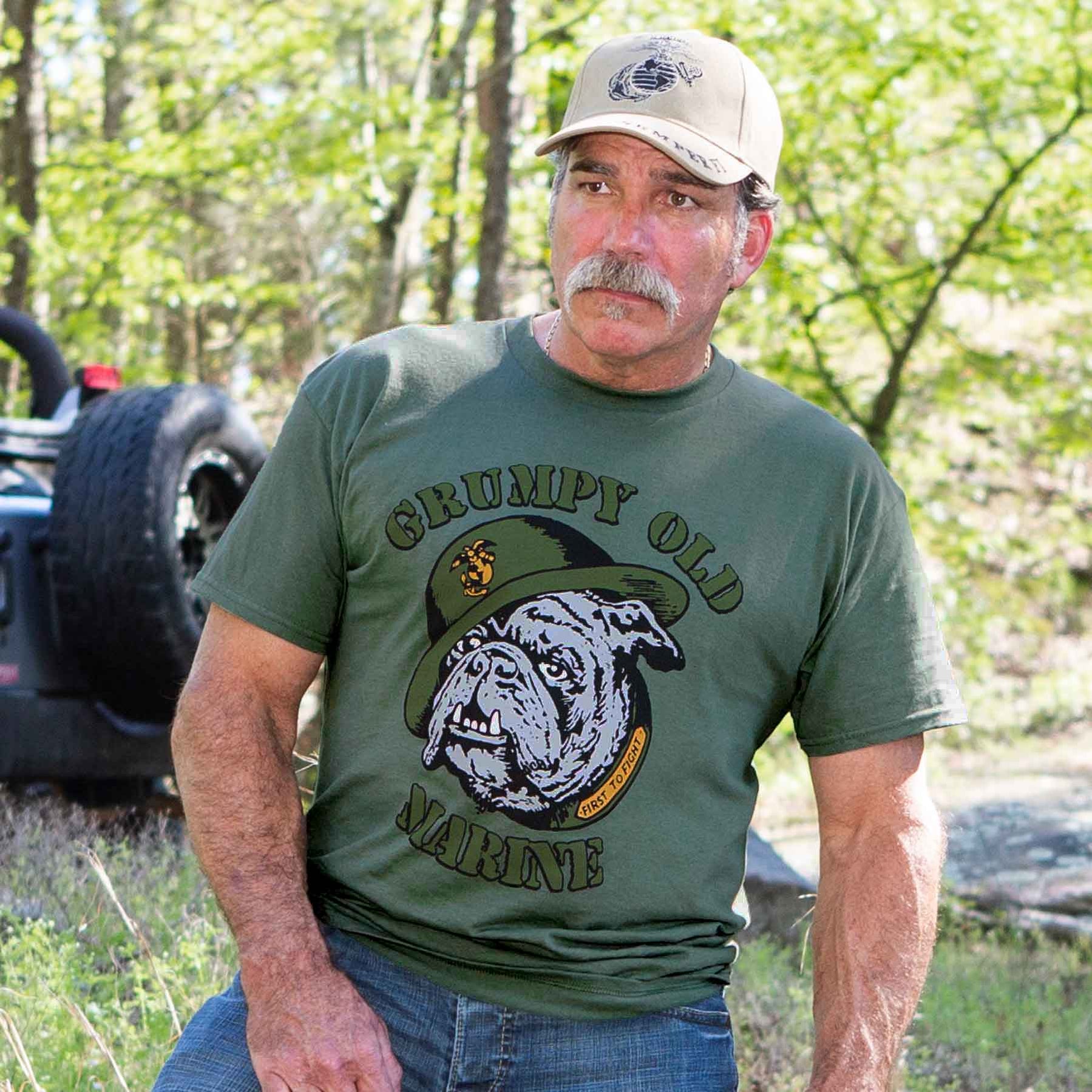 USMC Grumpy Old Marine T-Shirt - SGT GRIT