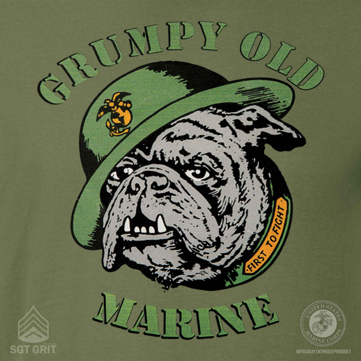 USMC Grumpy Old Marine T-Shirt - SGT GRIT