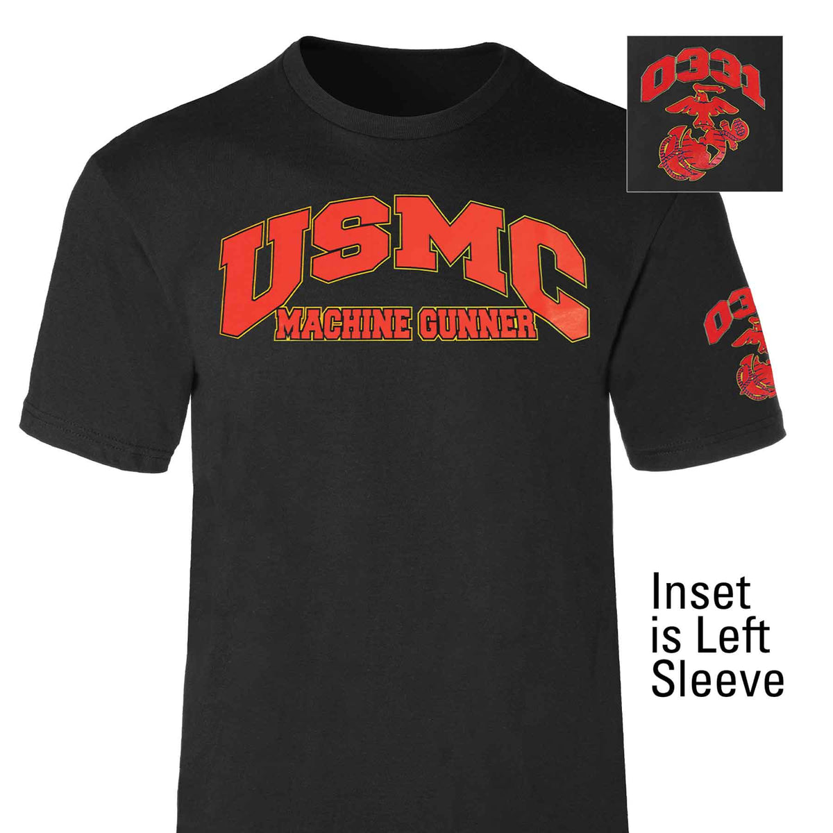 Officially Licensed Custom USMC MOS T-Shirts - SGT GRIT
