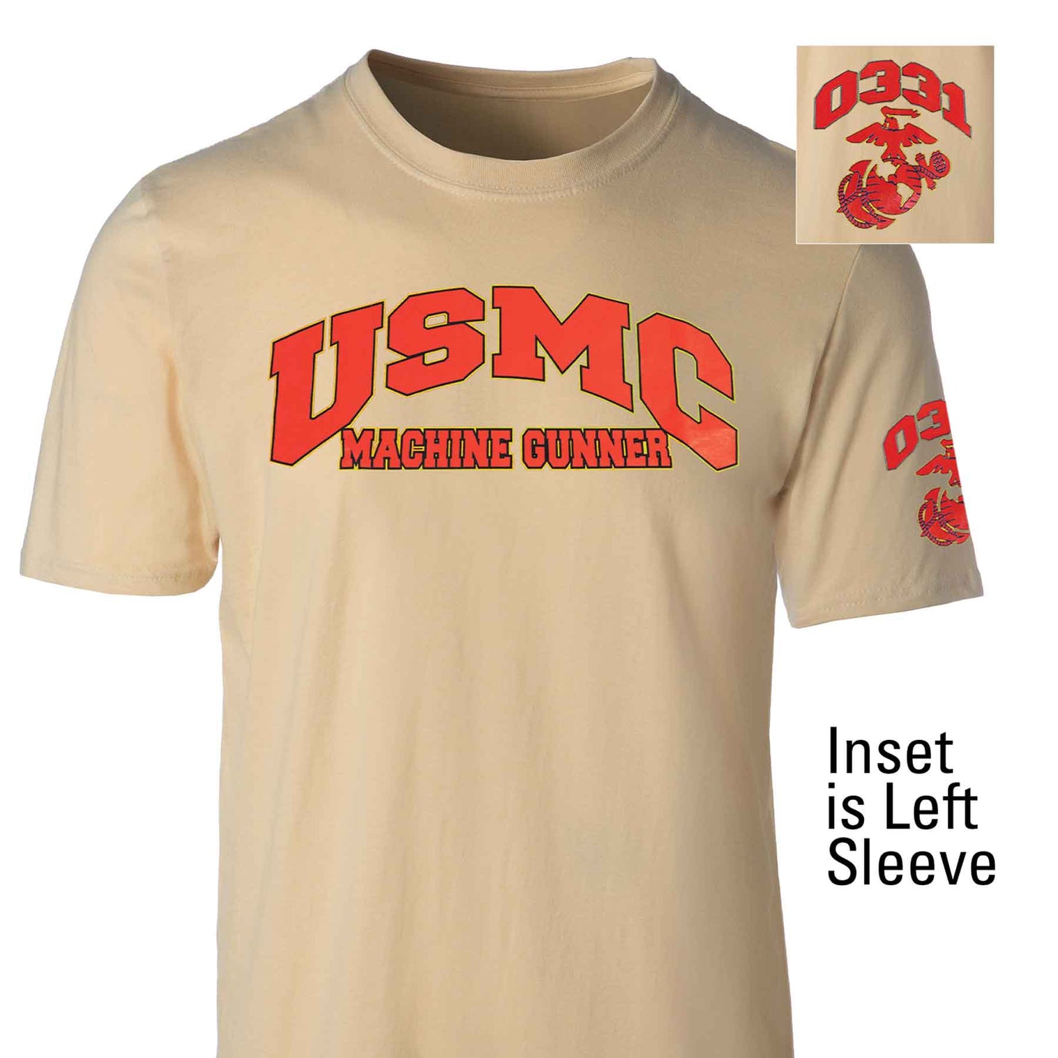 Officially Licensed Custom USMC MOS T-Shirts - SGT GRIT