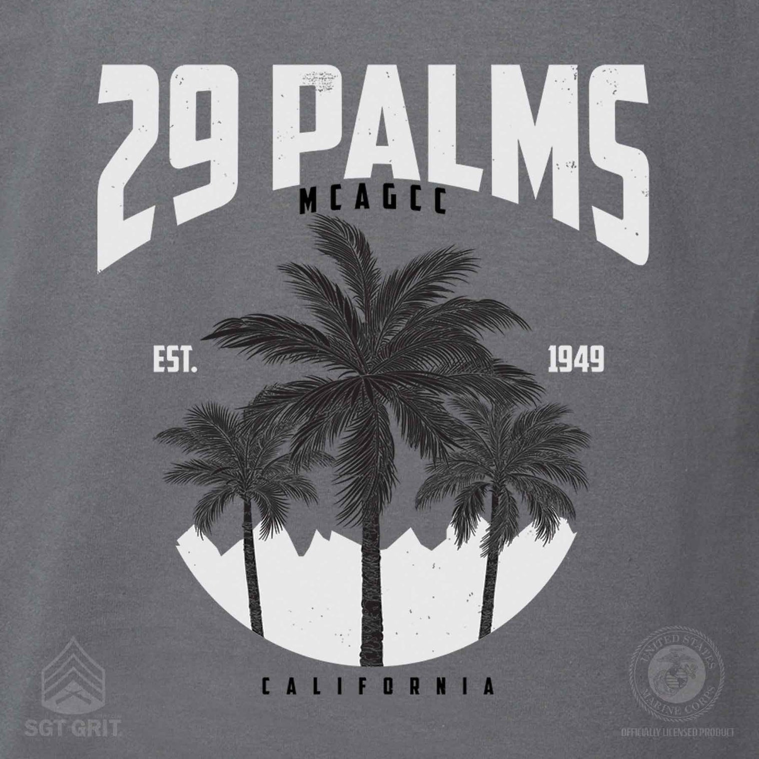 Marine T-Shirt: 29 Palms - SGT GRIT