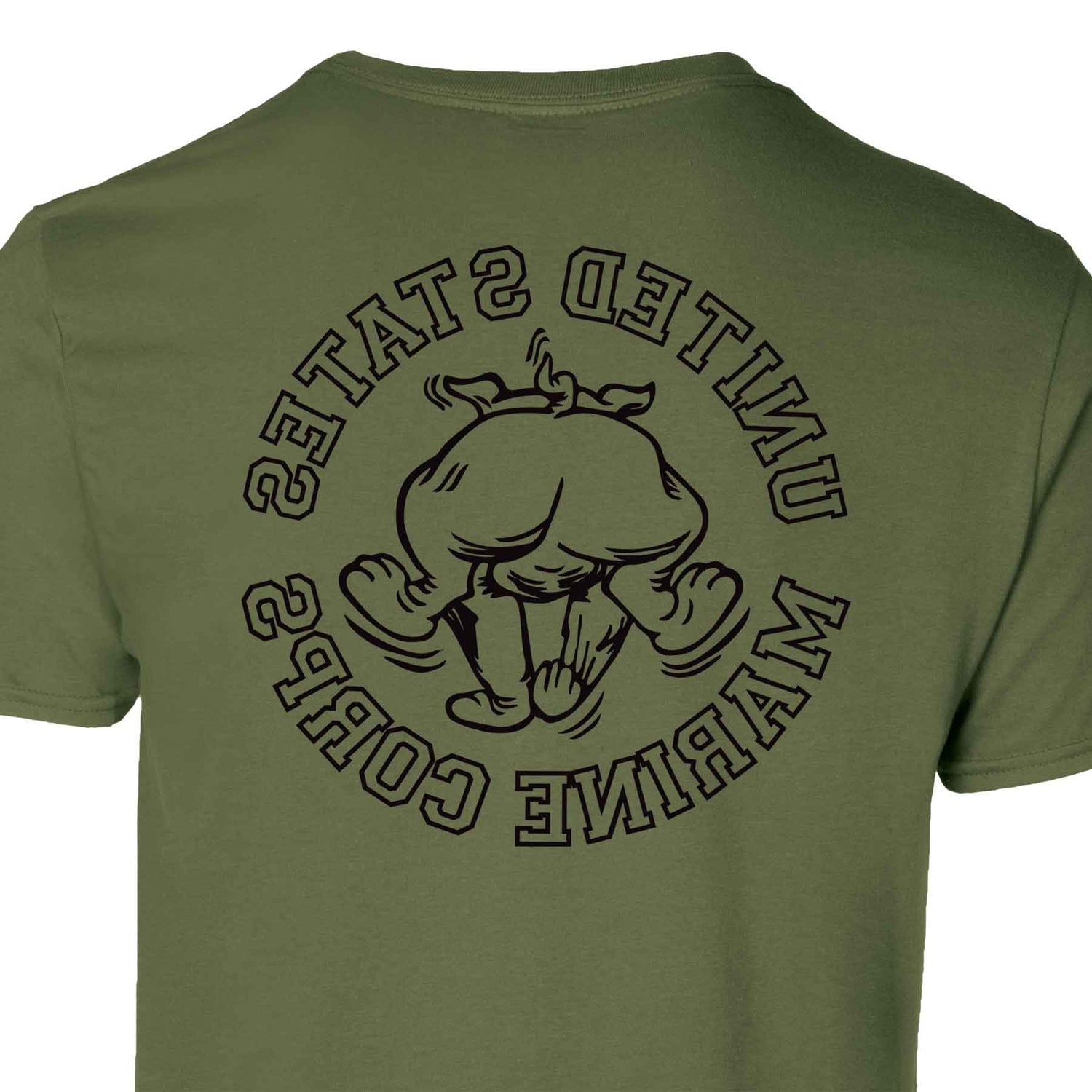 Vintage Marines Bulldog Mascot T-Shirt - SGT GRIT