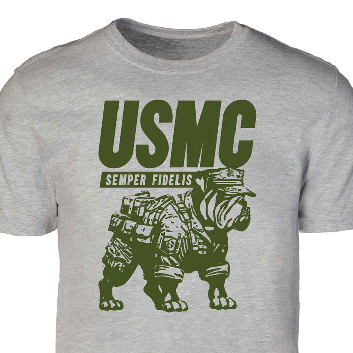 USMC Combat Bulldog T-shirt — SGT GRIT