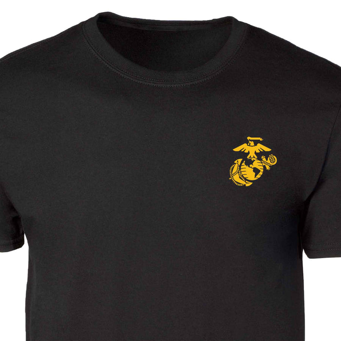 Marines Yellow Footprints T-Shirt - A Symbol of Service — SGT GRIT