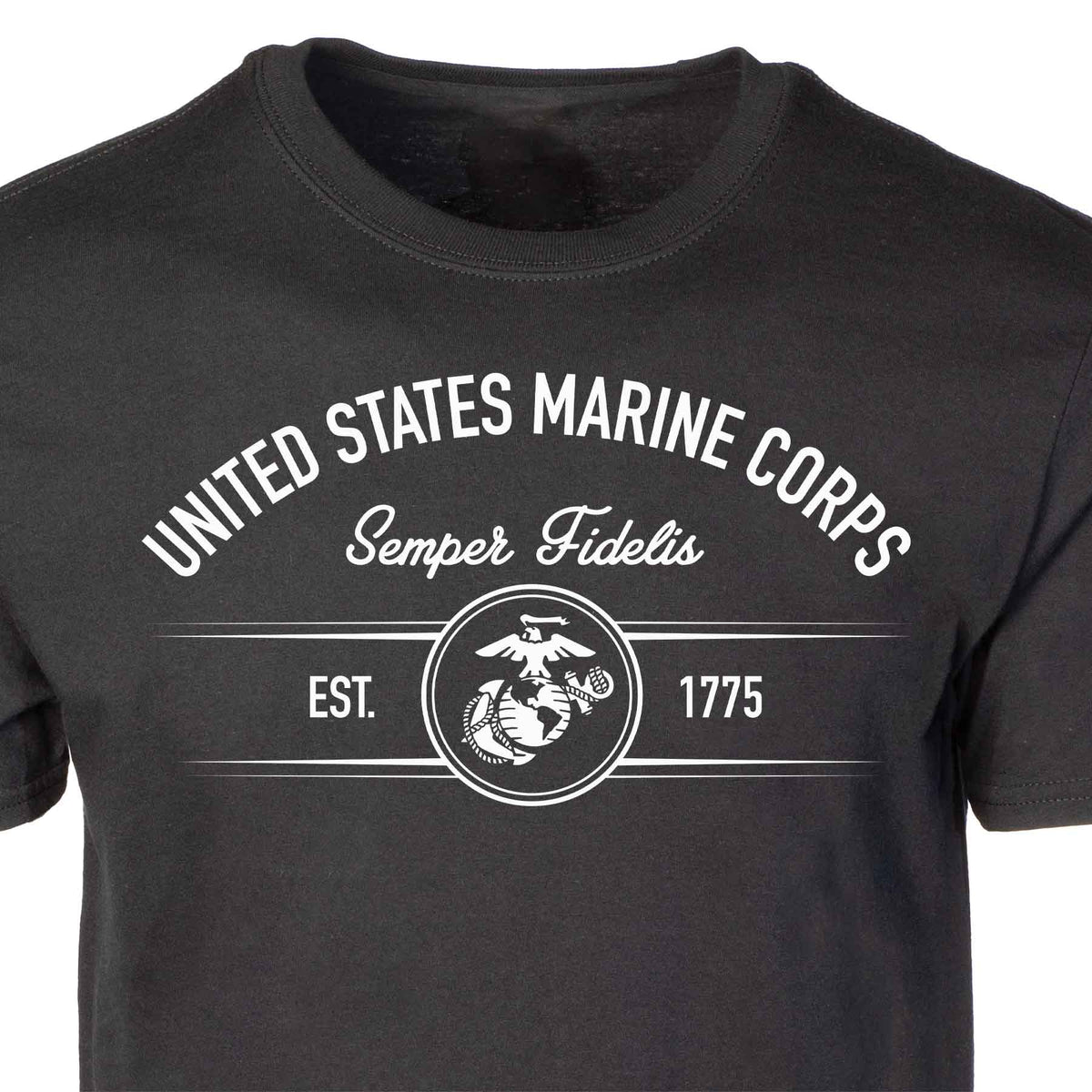 USMC Est. 1775 EGA T-shirt, Black – SGT GRIT