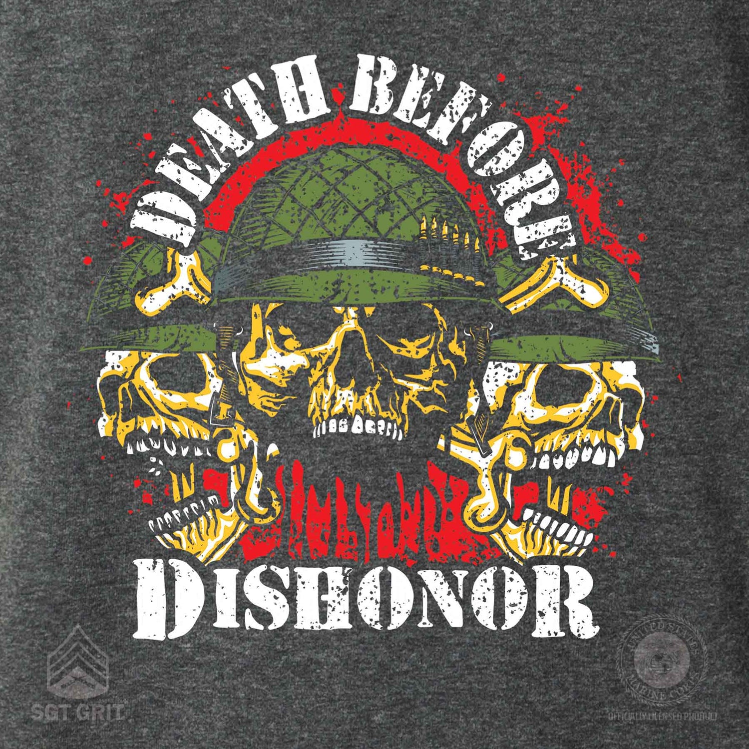 Death Before Dishonor T-shirt – SGT GRIT
