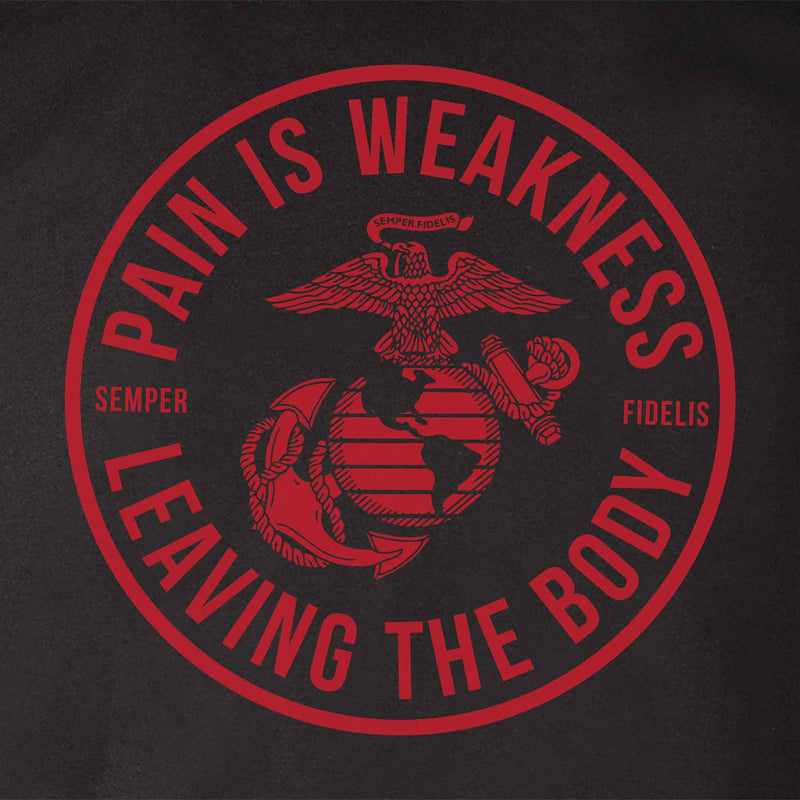 USMC Pain Is Weakness Leaving The Body T-shirt | 100% Cotton – SGT GRIT