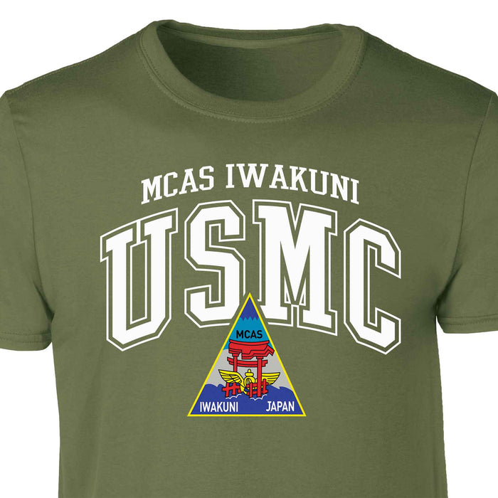 MCAS Iwakuni Arched Patch Graphic T-shirt — SGT GRIT