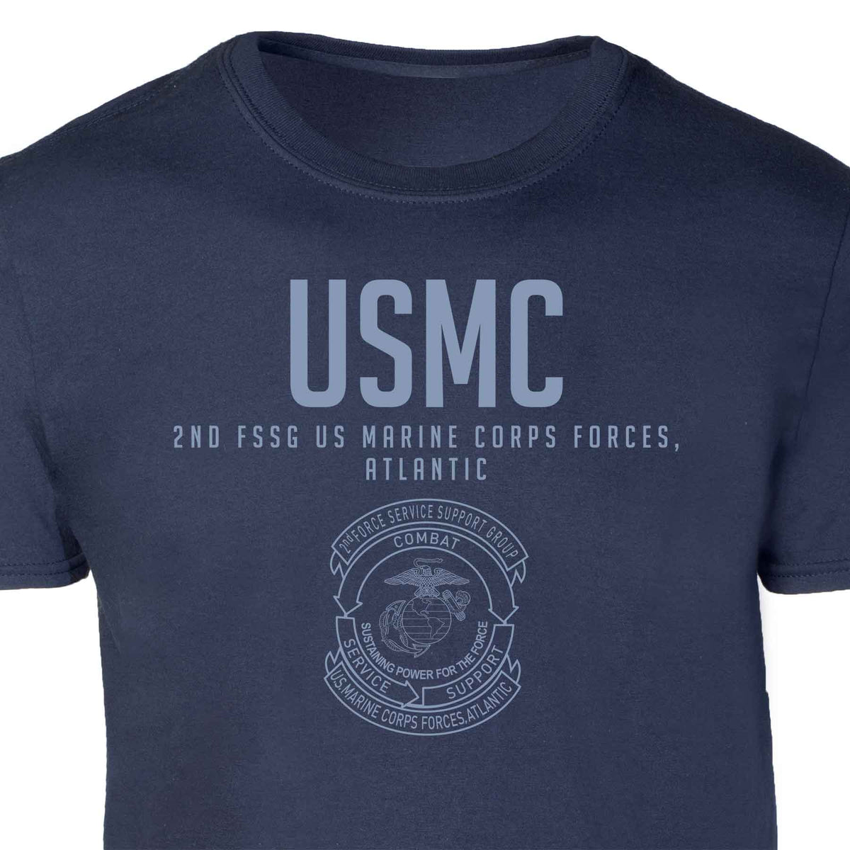 2nd FSSG US Marine Corps Tonal Patch Graphic T-shirt – SGT GRIT