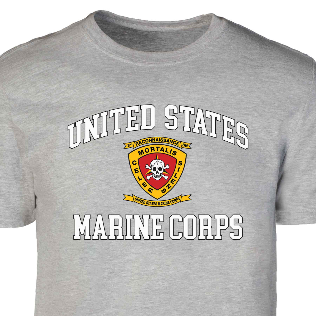 3rd Recon Battalion USMC Patch Graphic T-shirt – SGT GRIT