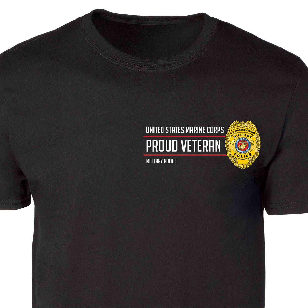 Military Police Badge Patch Proud Veteran Graphic T-shirt – SGT GRIT