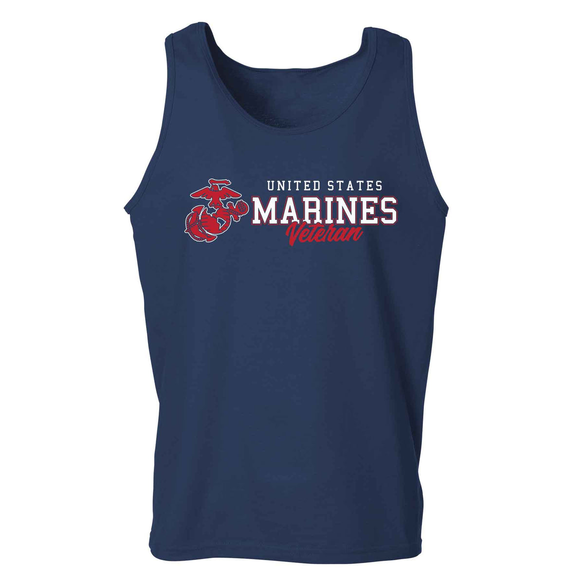 USMC Veteran Script Tank Top – SGT GRIT