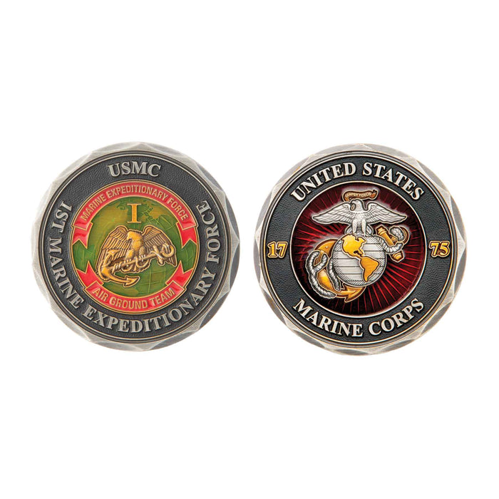 1st MEF Air Ground Team Challenge Coin — SGT GRIT