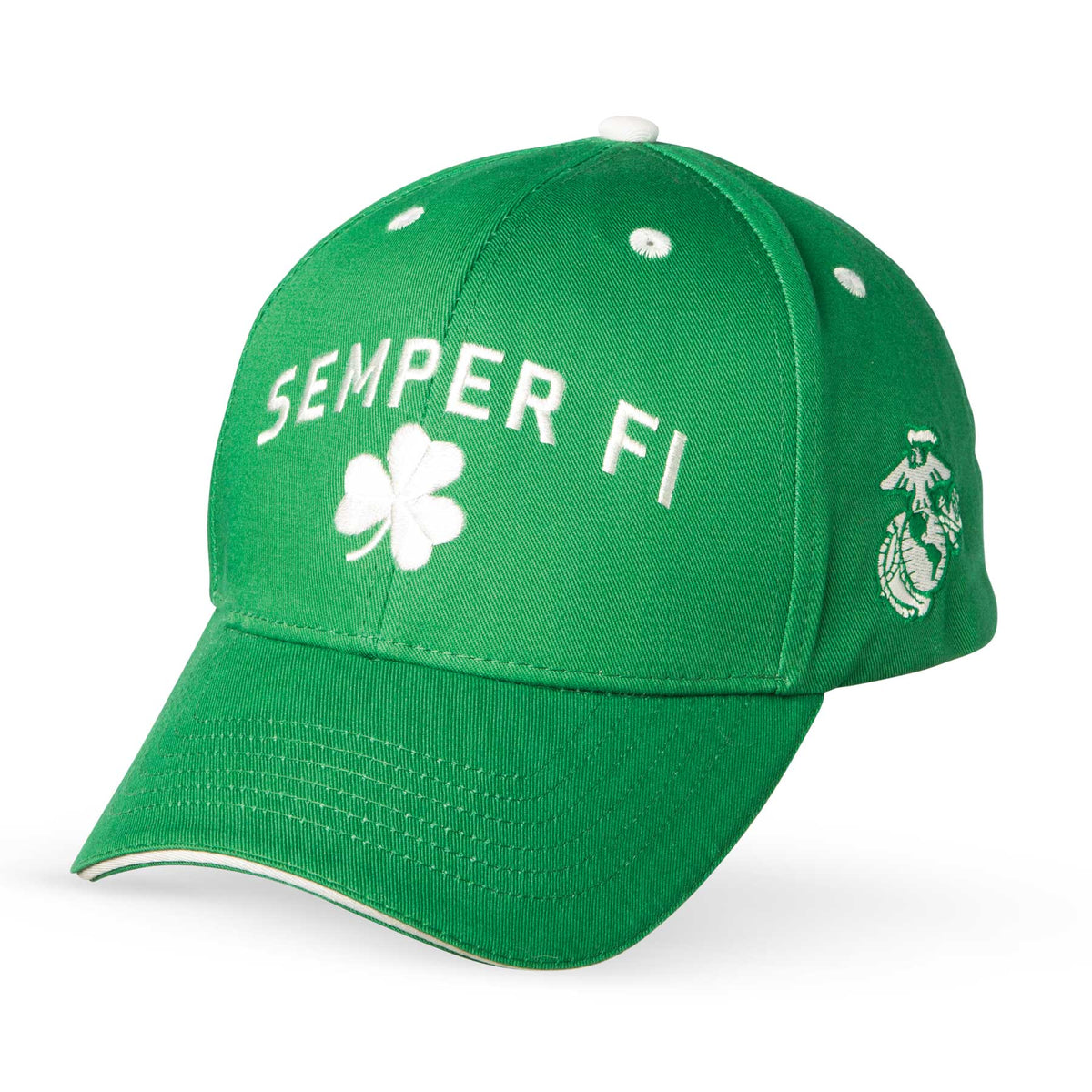 Semper Fi Shamrock Hat- Green — SGT GRIT