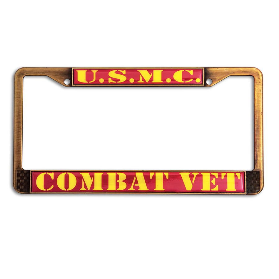 USMC License Plates, License Plate Frames - SGT GRIT