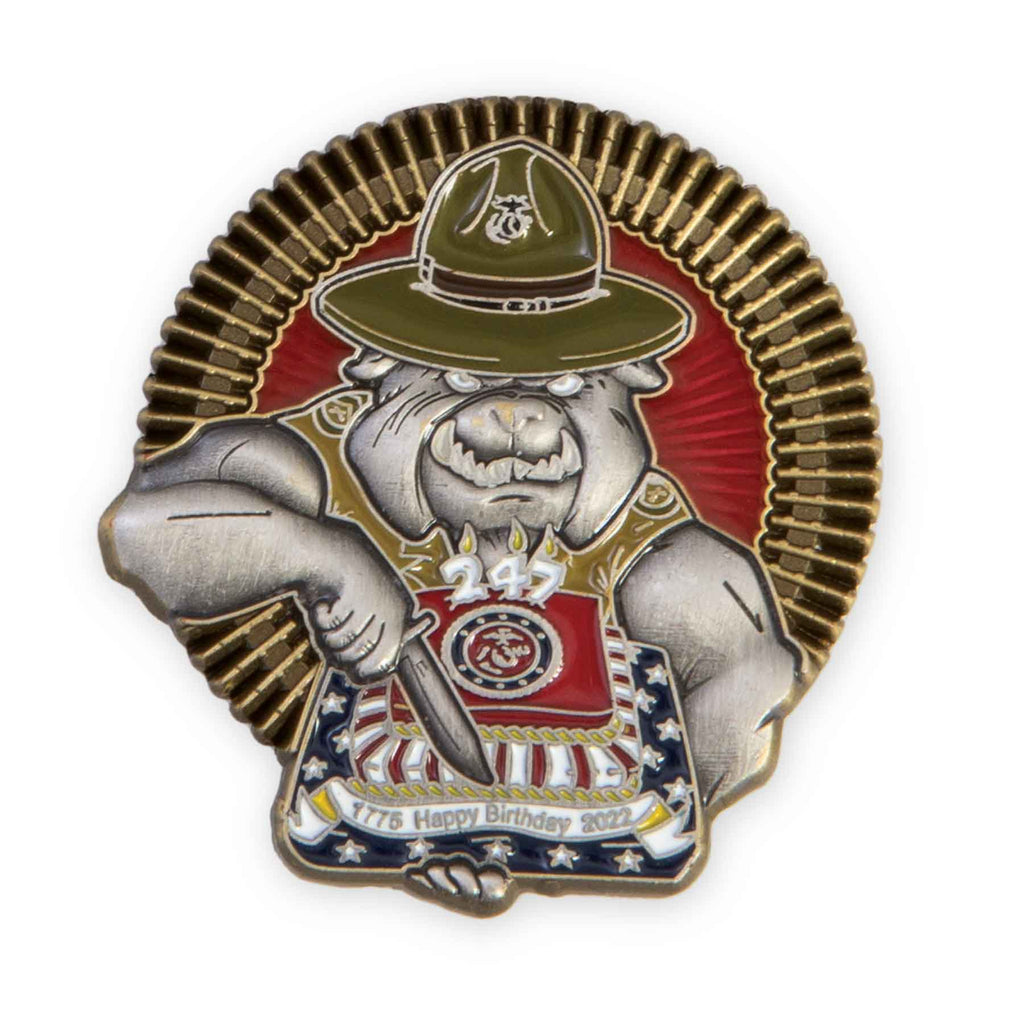 U.S. Marine Corps Pins Officially Licensed - SGT GRIT