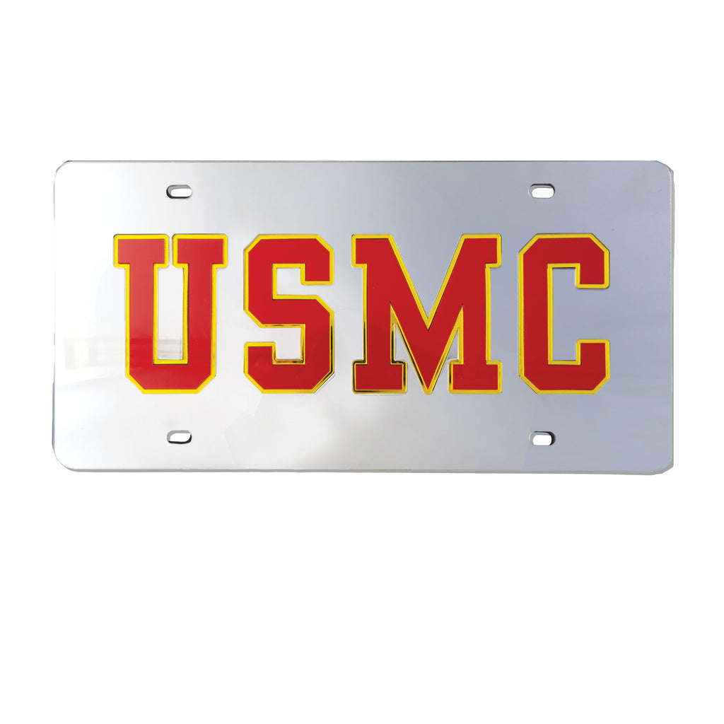 USMC License Plates, License Plate Frames - SGT GRIT