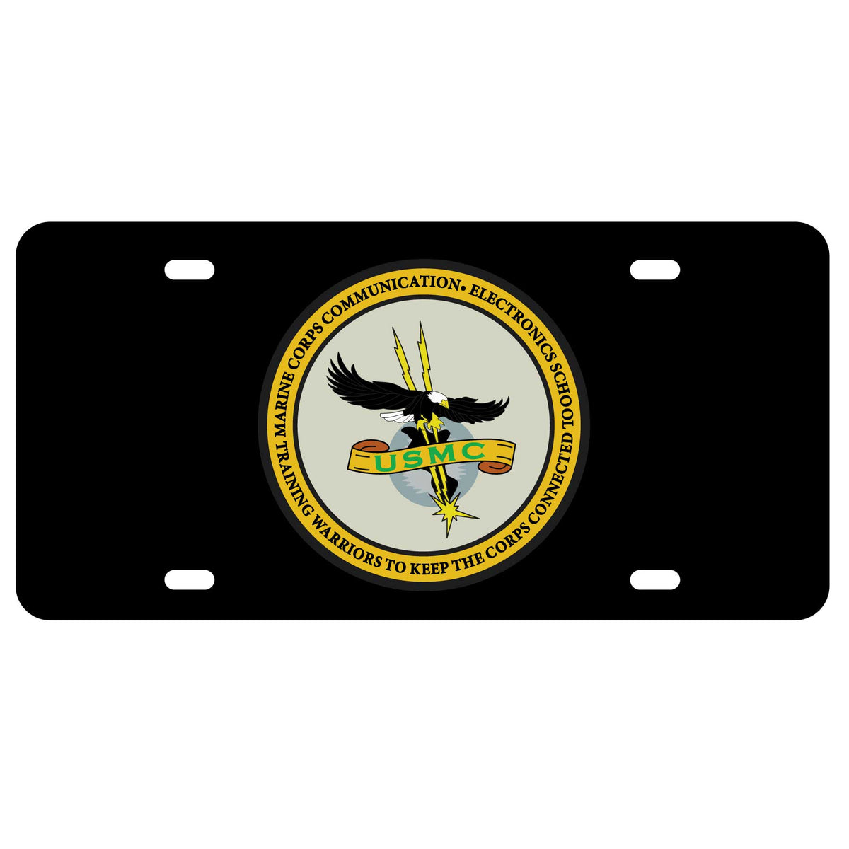 MCCES (Marine Corps Communications Electronics School) License Plate ...