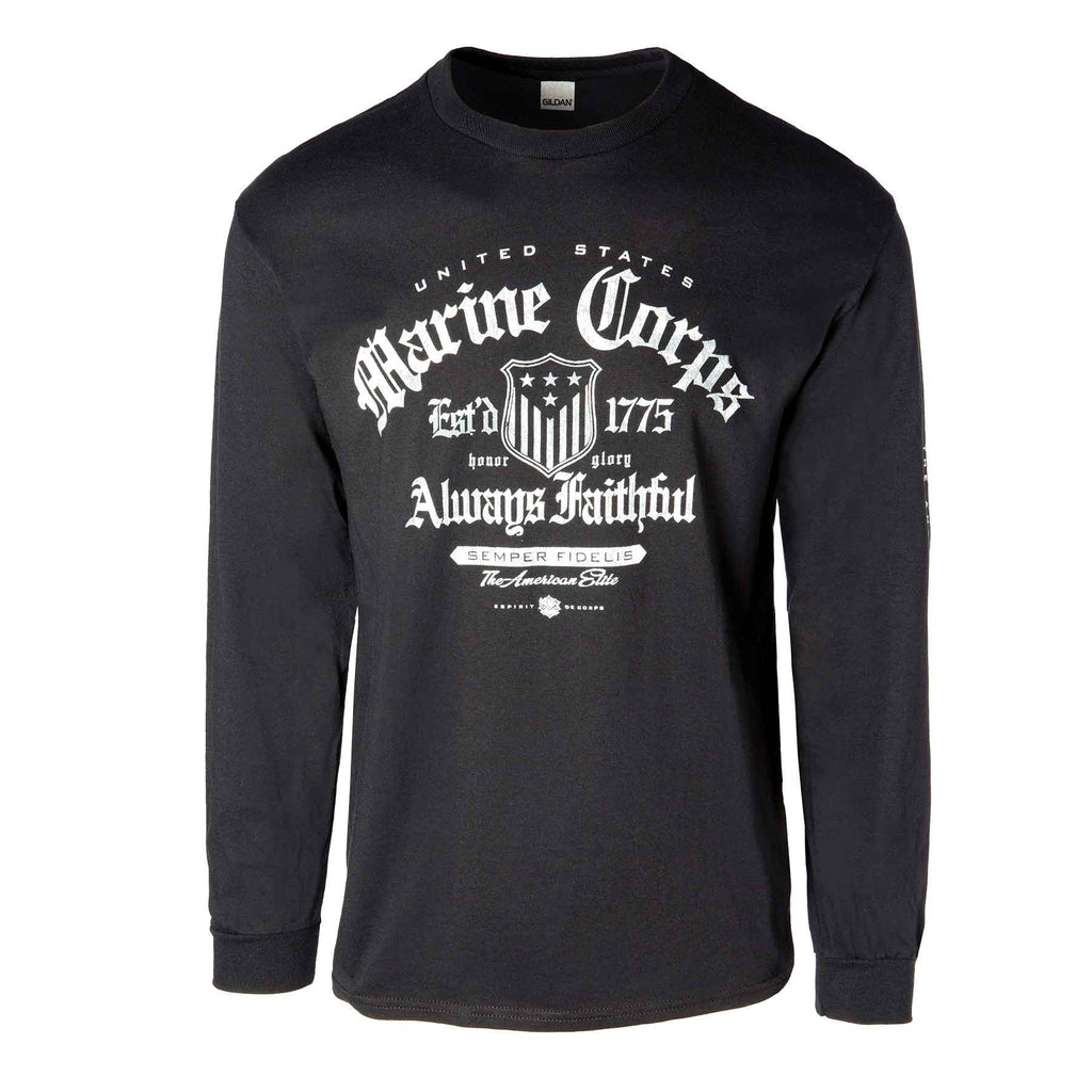 Licensed USMC/Marines Long-Sleeve T-Shirts — SGT GRIT