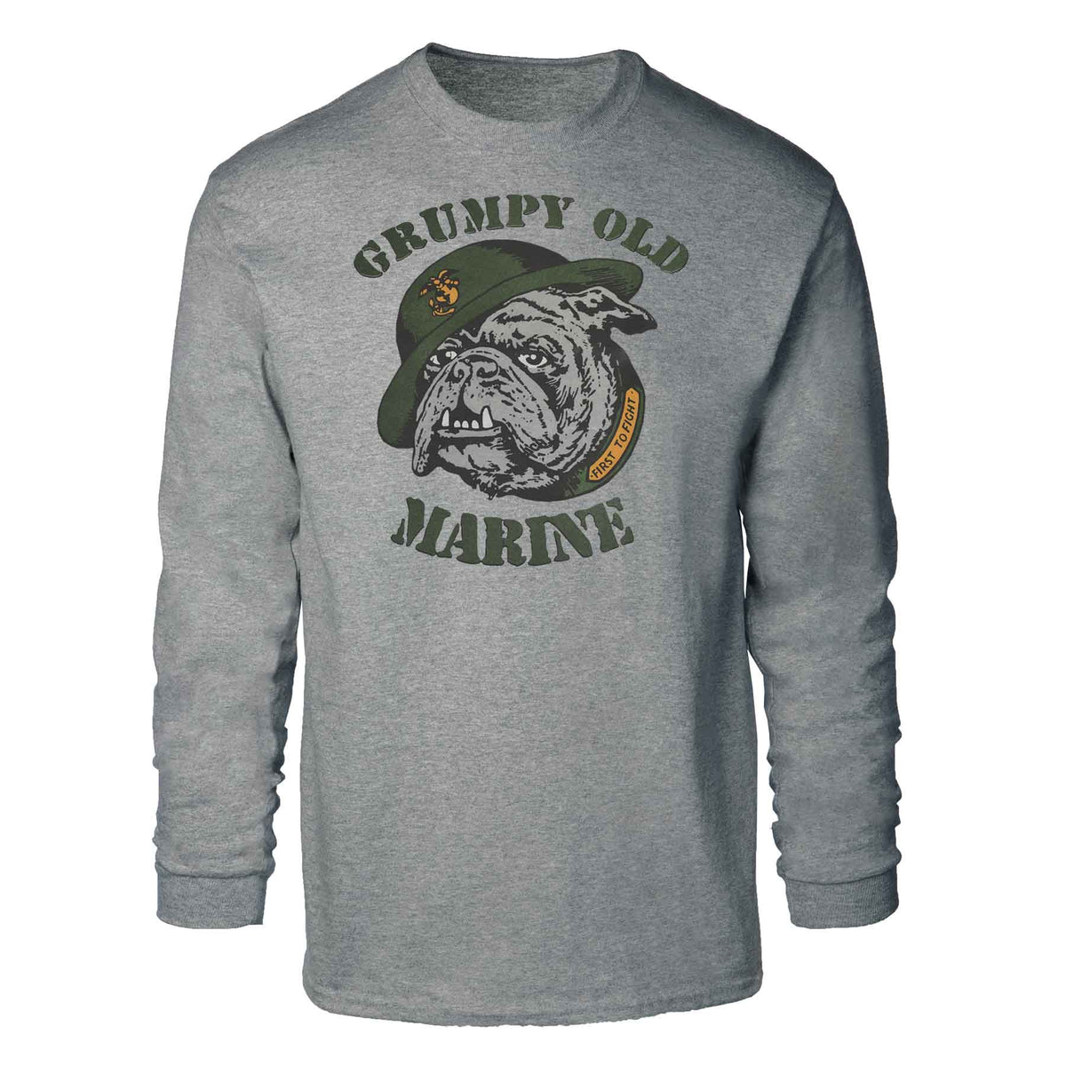 Grumpy Old Marine Long Sleeve – SGT GRIT