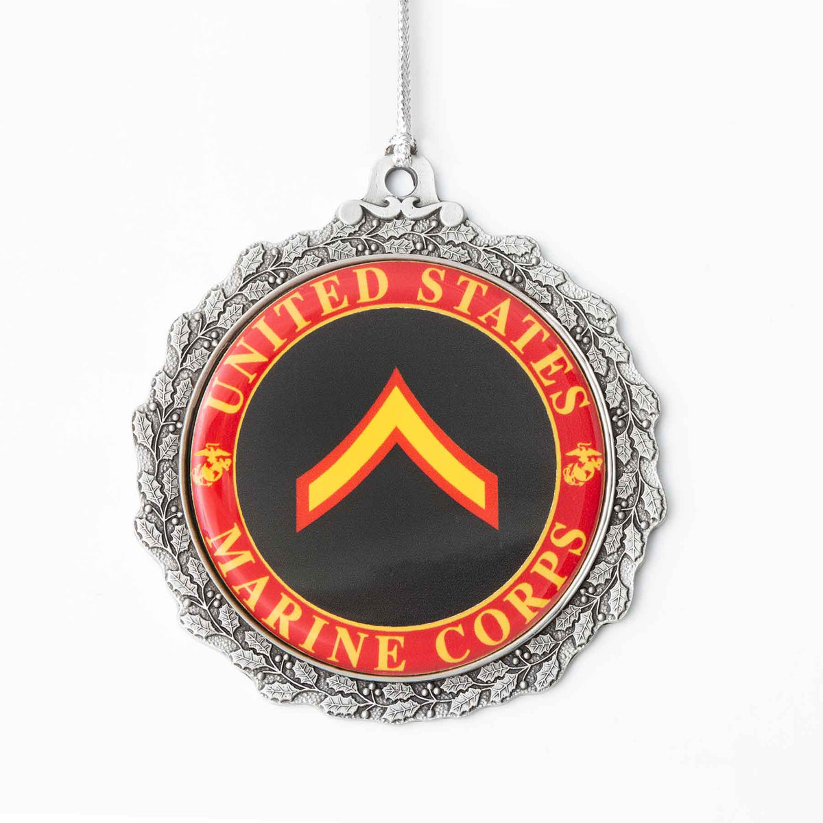 Personalized USMC Rank Christmas Ornament | Marine Corps Holiday Decor ...