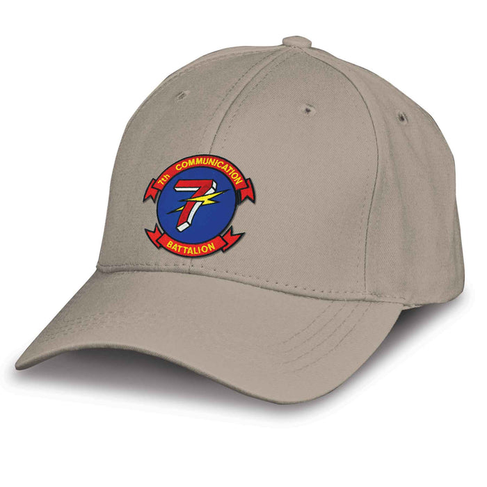 7th Communication Battalion Marines Patch Cover — SGT GRIT