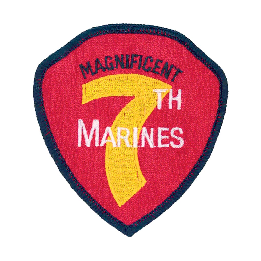 7th Marines Regimental Patch — SGT GRIT